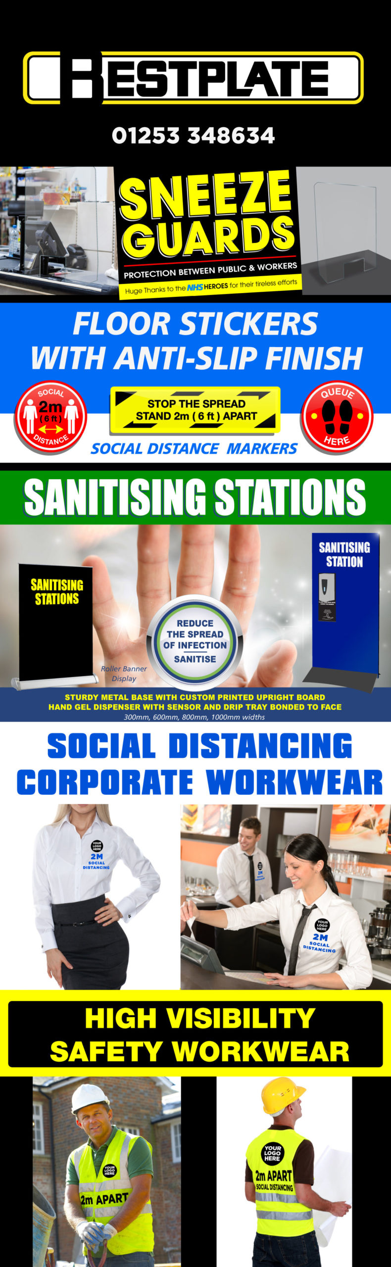 Social Distance Equipment - Bestplate